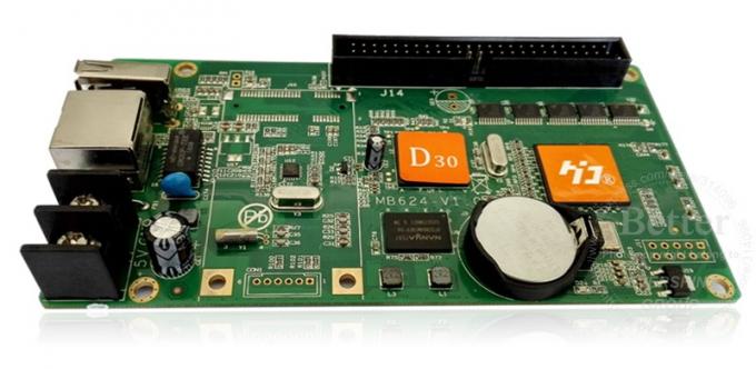 Asynchronous led screen control card HD-D30 for full color led display ...