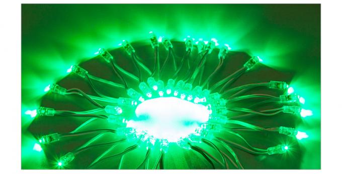 LED Pixels lights digital DC 5V LED Pixels Module Garden String Light ...
