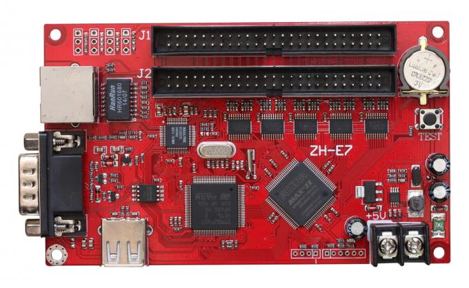 ZH-E7 LED Display Control Card Network+USB+RS232 Port 512*1024,128*4096 ...