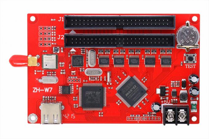 Led Controller Card ZH-W7 WIFI 2048*256 Pixels Asynchronous Led Control ...