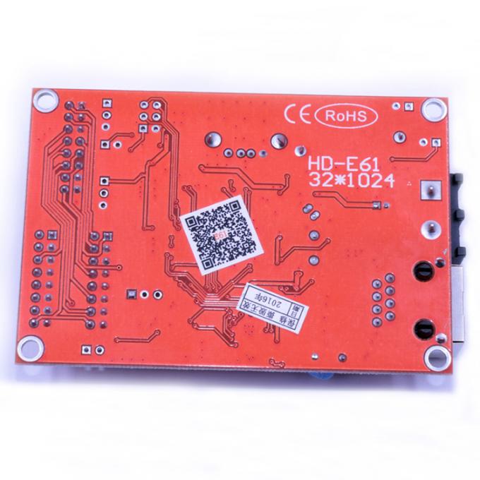 HD-E61 network control card RJ45 +USB port Single and Double Color LED ...