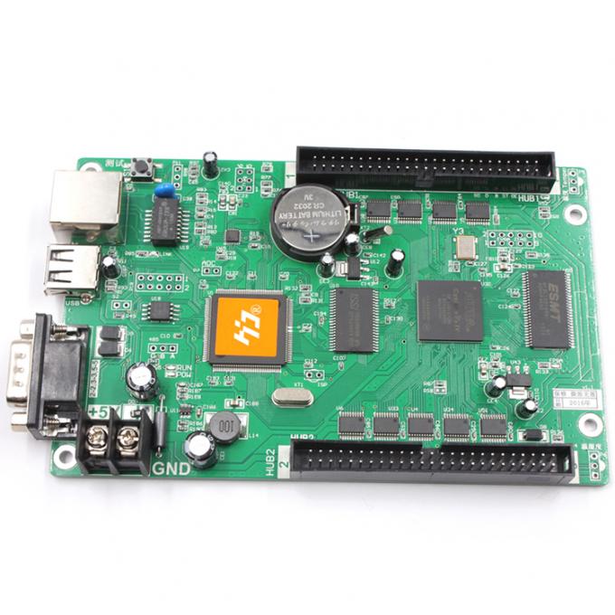 HD-E66 controller HD-E53 P10 display module programmable LAN + USB ...