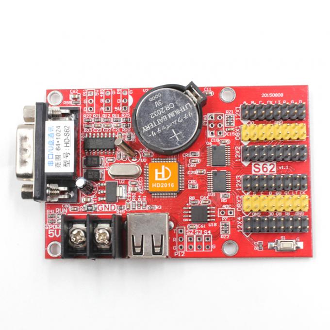 Huidu Led Control Card HD-Q41 HD-S62 LED Display System USB+SERIAL Port ...