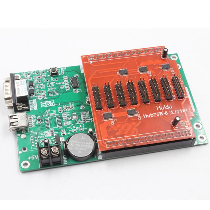 HUIDU controllers HD-X43 HD-S65 2*50PIN 1024*512 USB+Serial port LED ...