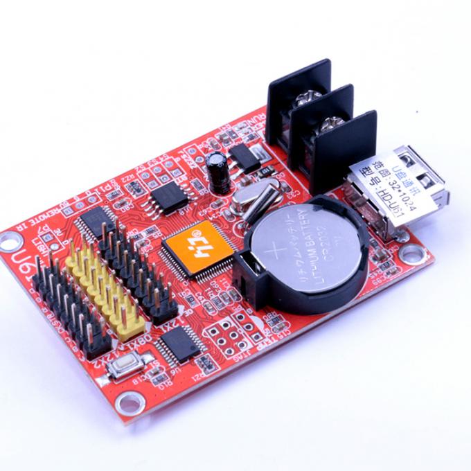 Huidu led controller system HD-A40 HD-U61 single/dual color P10 led ...