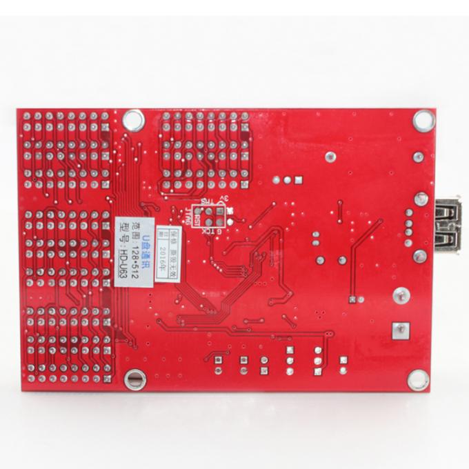 HD-U40 HD-U63 P10 module control card USB port Single/Dual Color LED ...
