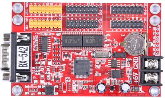 Serial Port BX-5A2 Led Panel Controller P10 Led Control Card LED ...