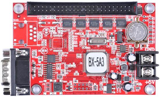 P10 Led Module Led Sign Onbon BX-5A3 Controller 128*1024 Pixel SERIAL ...