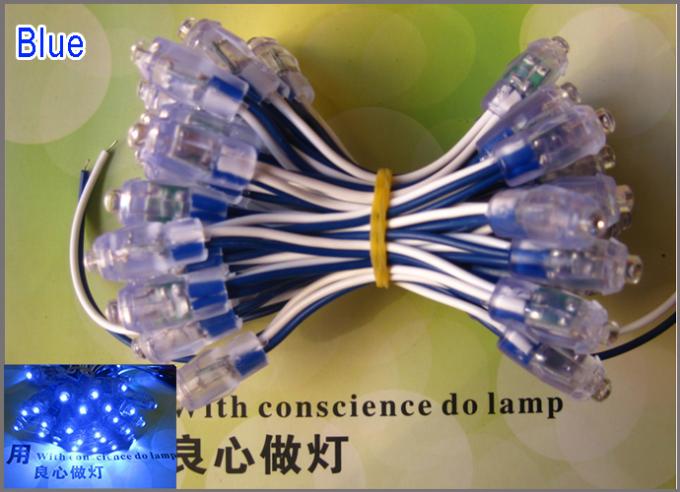 50pcs/Lot 9mm LED Pixel Module string Light DC5V Blue Pixel Module IP65 ...