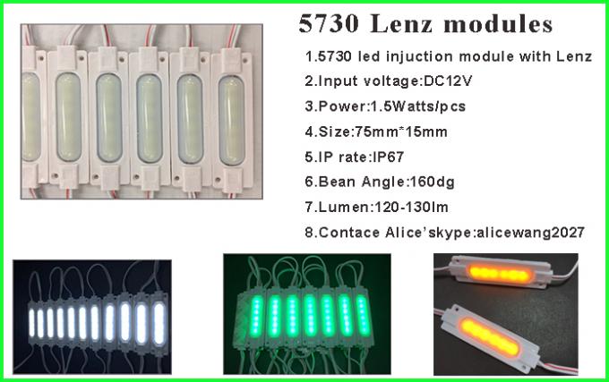 5050 LED Linear Module 12V 3leds Injection Molding Modules Advertising ...