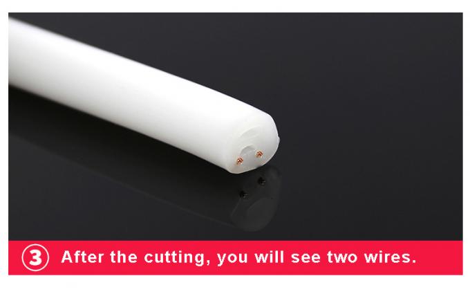 220V LED Neon Tube Light Round D13mm 15mm 19mm 22mm Flexible Neon Strip ...