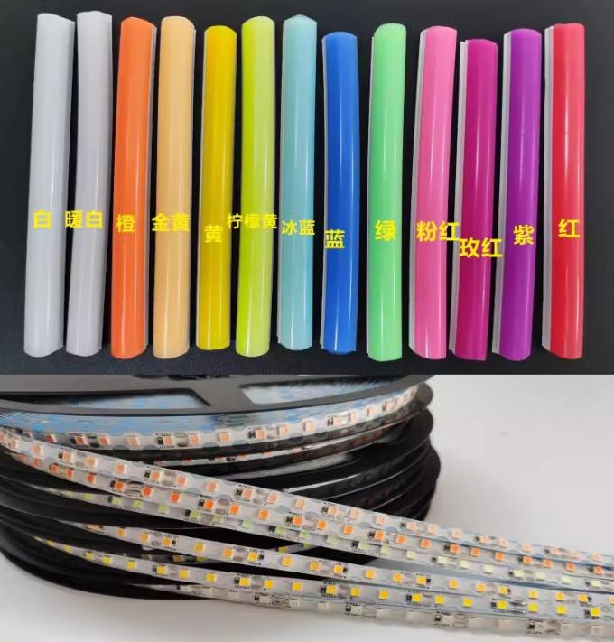 LED Split Neon Light Silicone Light Pipe 12V Flexiable Led Strip Light ...