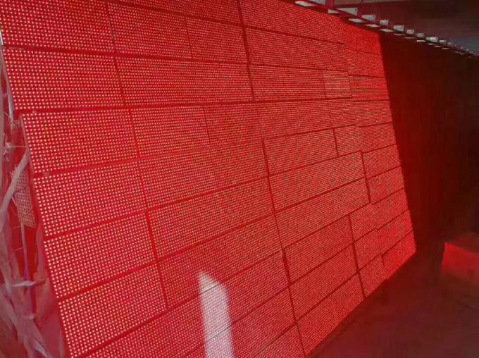 32*16 Pixel LED Module P10 DIP Outdoor Single Red 320*160mm Led Display ...