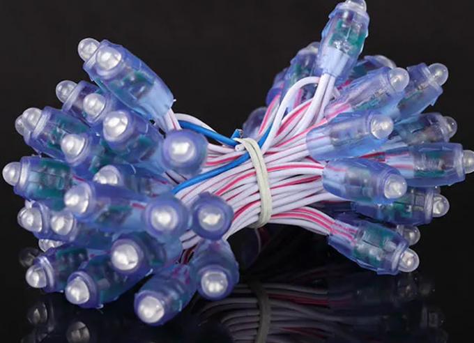 5V LED Lamps Light 9mm Pixel Strip 50pcs/String For Letter Signs