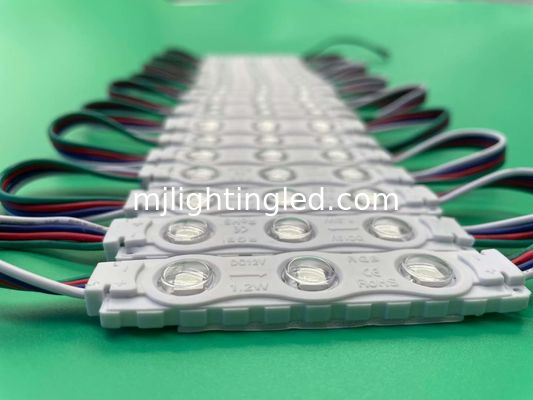 Super Bright injection molding 5730 red LED Module 3 LEDS Light ...