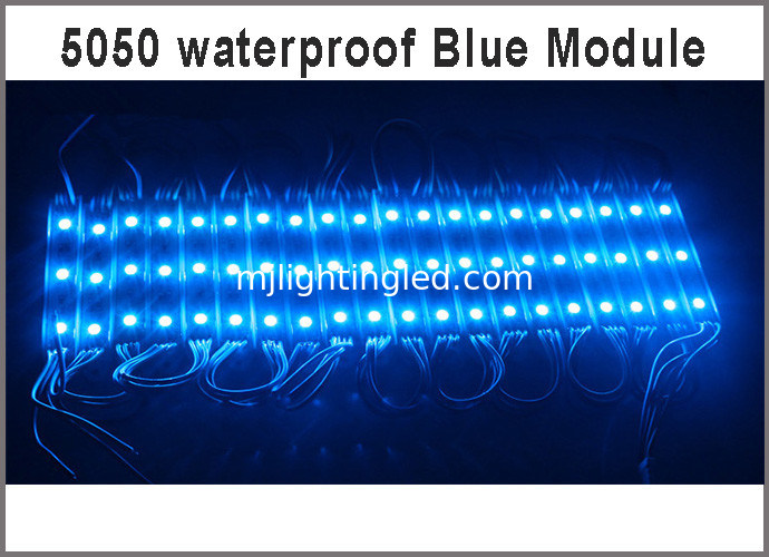 12V LED Module Blue 3leds clear lens Injection Molding injection ...