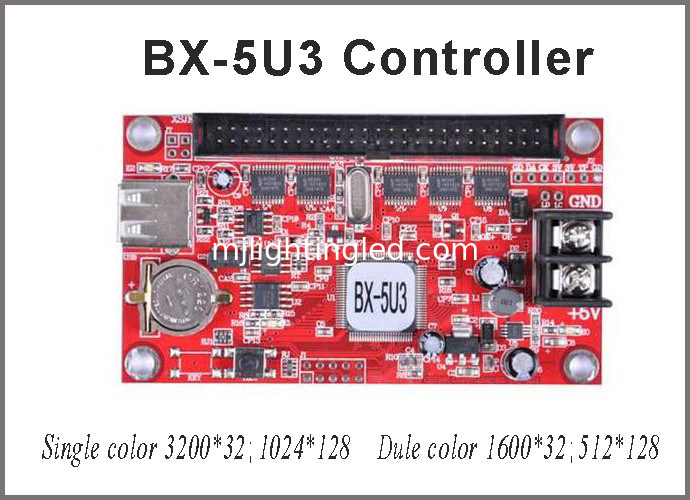 Led Controller Card BX-5U3 Onbon Single Color Led Control Card 128*1024 ...