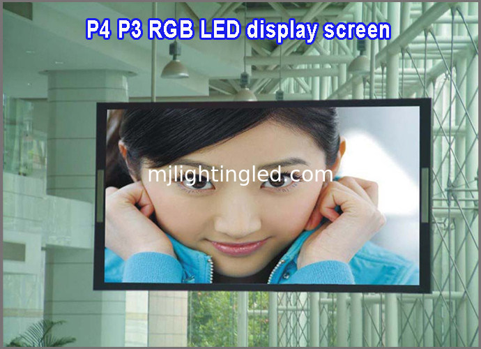 P4 led dot matrix display module indoor rgb 64*32 1/16scan led panel ...