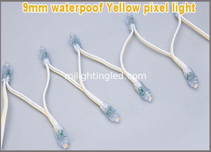 Yellow LED Pixel string module light DC 5V for channel letter sign ...