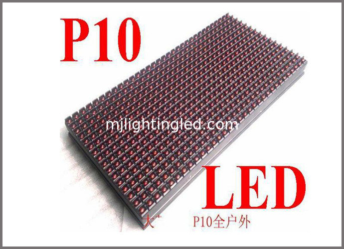 P10 LED Dot Matrix Module Programmable LED Outdoor Sign single color ...
