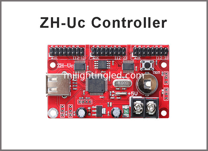 ZH-Uc LED Control Card P10 LED Screen module led Controller USB port ...