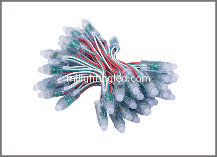 led pixel module 12mm IP68 waterproof DC5V full color RGB string ...