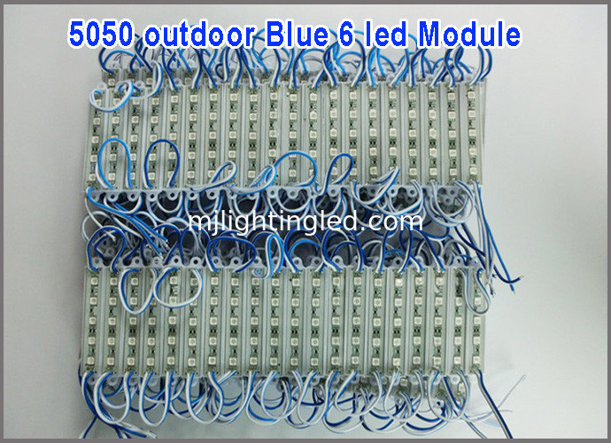 12V led channel letters 5050 pixel module 6 led modules blue color