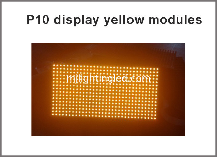 P10 Led Matrix Module Light 320*160mm 32*16 Yellow P10 Display Panel ...