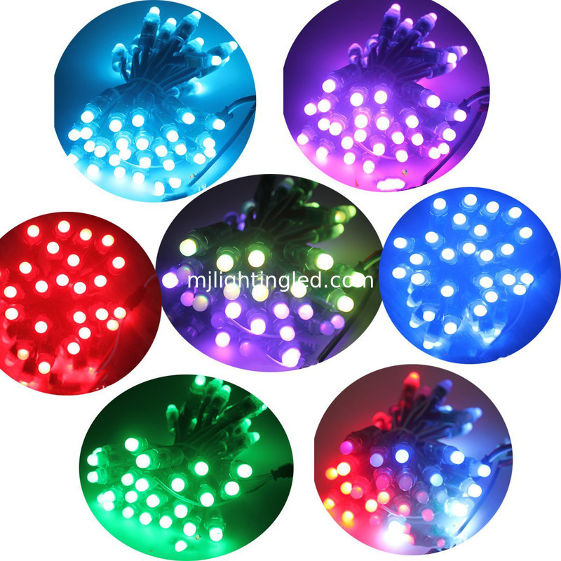 12mm 9mm rgb Pixels lights colorcharging led dot light for colorful ...