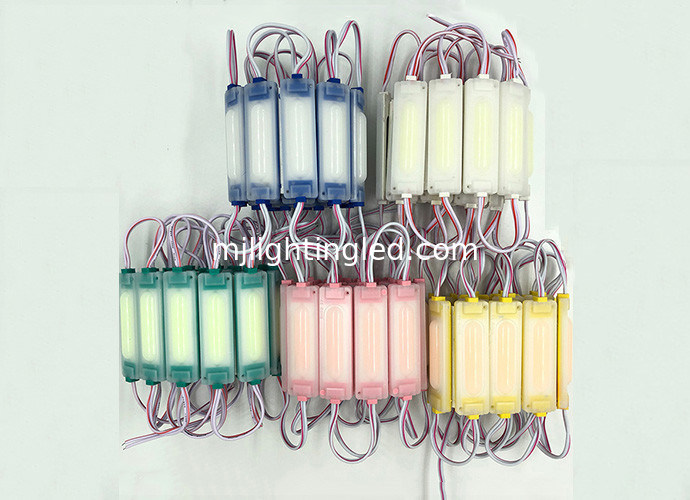 High Power 12V 2W 220lm LED COB Module Backlight Injection Red Green ...