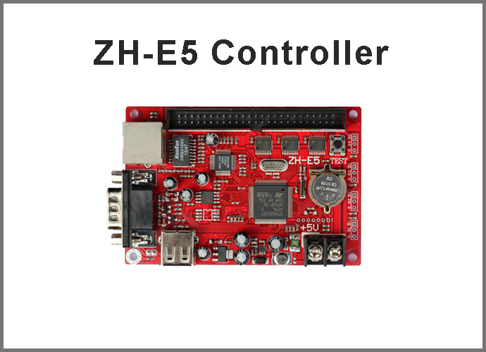 zhonghang led controller card ZH-E5 256*640 pixel usb/serial/ethernet ...