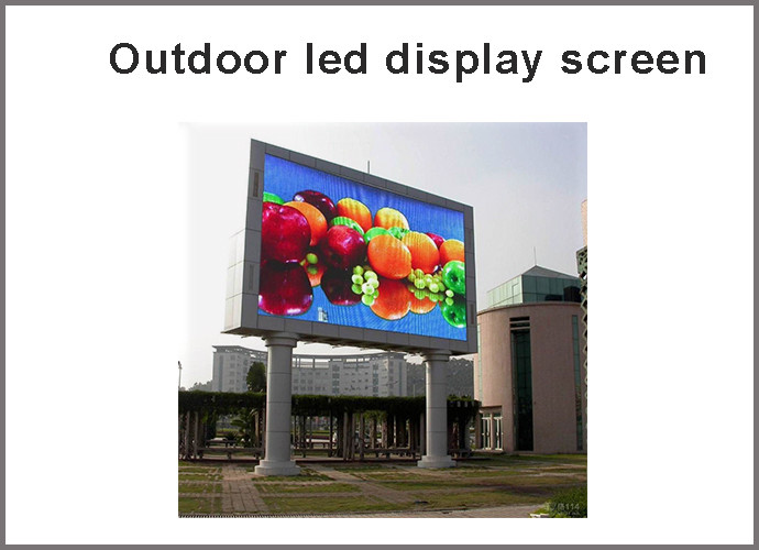 Outdoor RGB P10 LED display module Full Color panel led display screen ...
