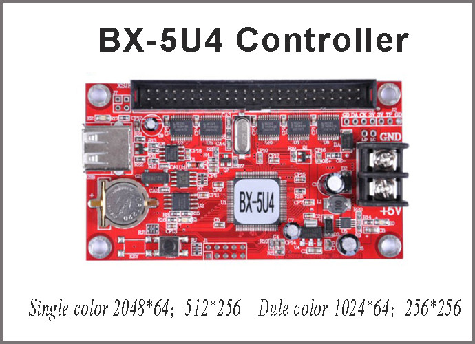 BX-5U4 Single/Dual Color Control Card Onbon LED USB Port Led Controller ...