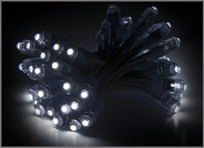 9mm white LED Pixel Module String Christmas LED Light Addressable IP65 ...