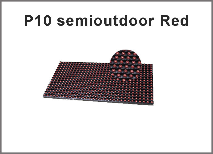 P10 32*16 Dots Outdoor Displays 320*160mm P10 LED Display Panel Light ...