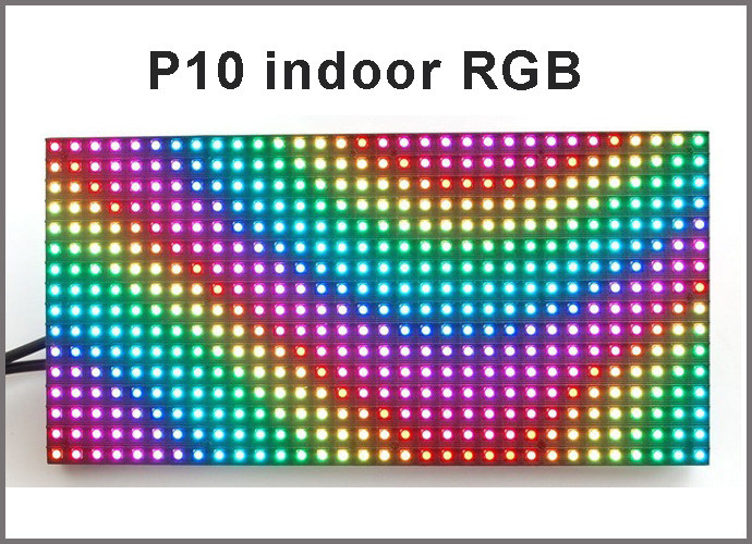 Programmable led screen indoor p10 with SMD RGB color rolling ...