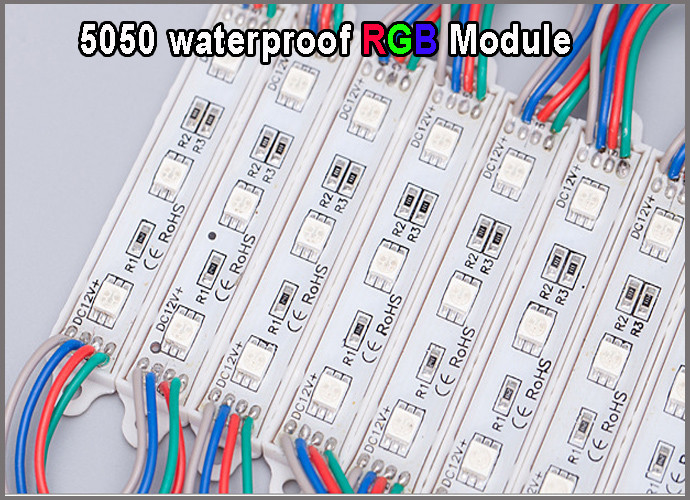 5050 RGB LED light 12V RGB colorchanging modules for outdoor ...