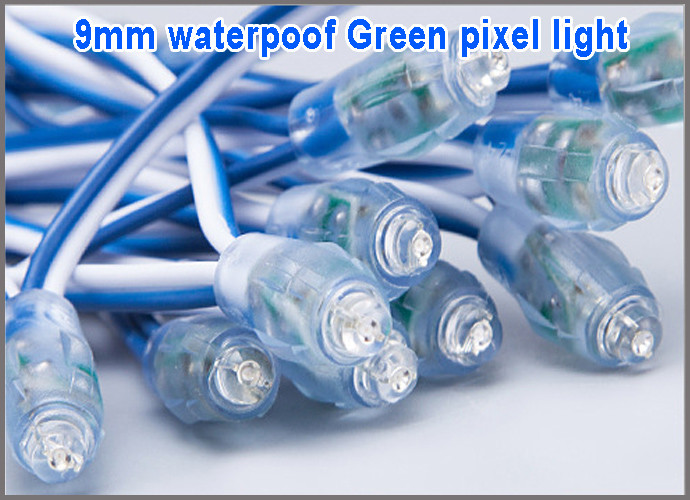 9mm LED Exposed Dot Light String 5V Blue LED Light 50pcs/String For ...