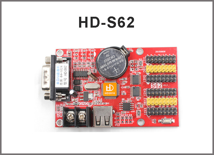 Huidu Led Control Card HD-Q41 HD-S62 LED Display System USB+SERIAL Port ...