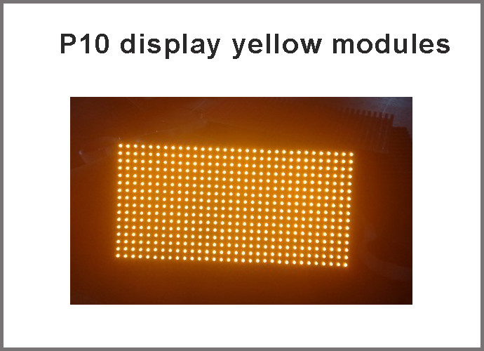 P10 Led Matrix Module Light 320*160mm 32*16 Yellow P10 Display Panel ...