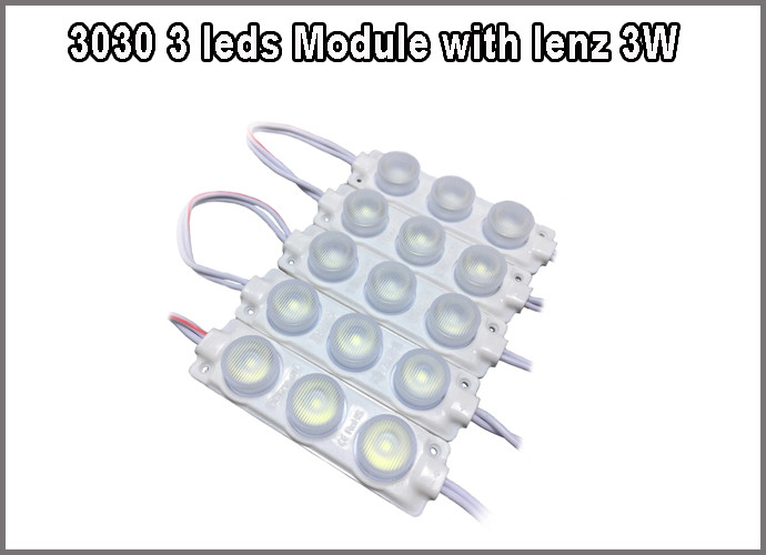 DC12V 3 Chips PCB SMD 3030 3W High Power Led Modules Indoor Outdoor led ...