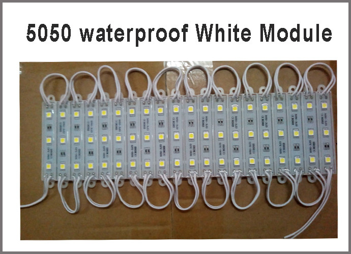 Lighted LED Channel Letter Module Light Source 12V 3 Chips 5050 Pixel ...