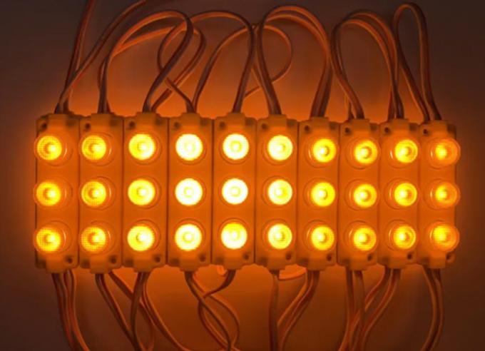 Waterproof Yellow 3W LED Module Light SMD3030 3 LED Module strip for ...