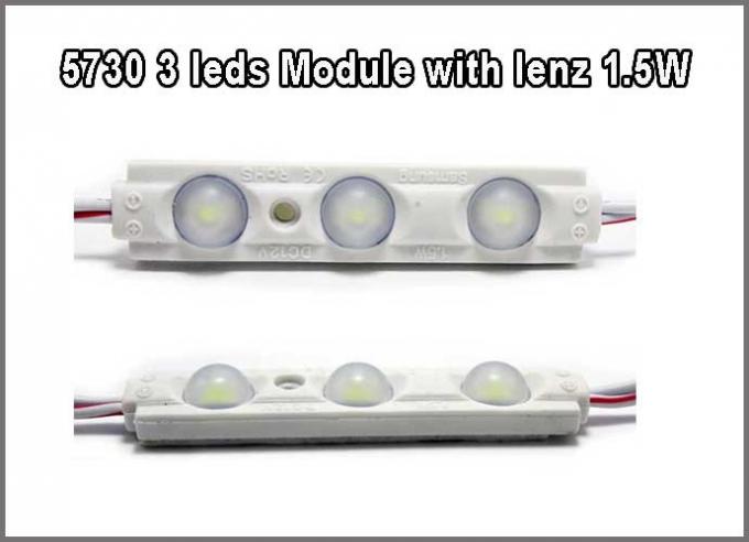 5730 1.5W Injection SMD Led Module with 160degree lenz for Light Box